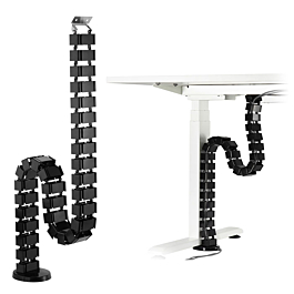 Cable Management Spine For Standing Desk Cable Management