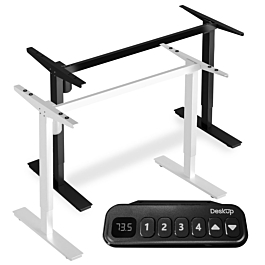 Premium Sit Stand Desk Legs, Electric Single Motor